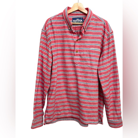 chubbies | Shirts | Mens Chubbies The Nutter Red Striped Flannel ...